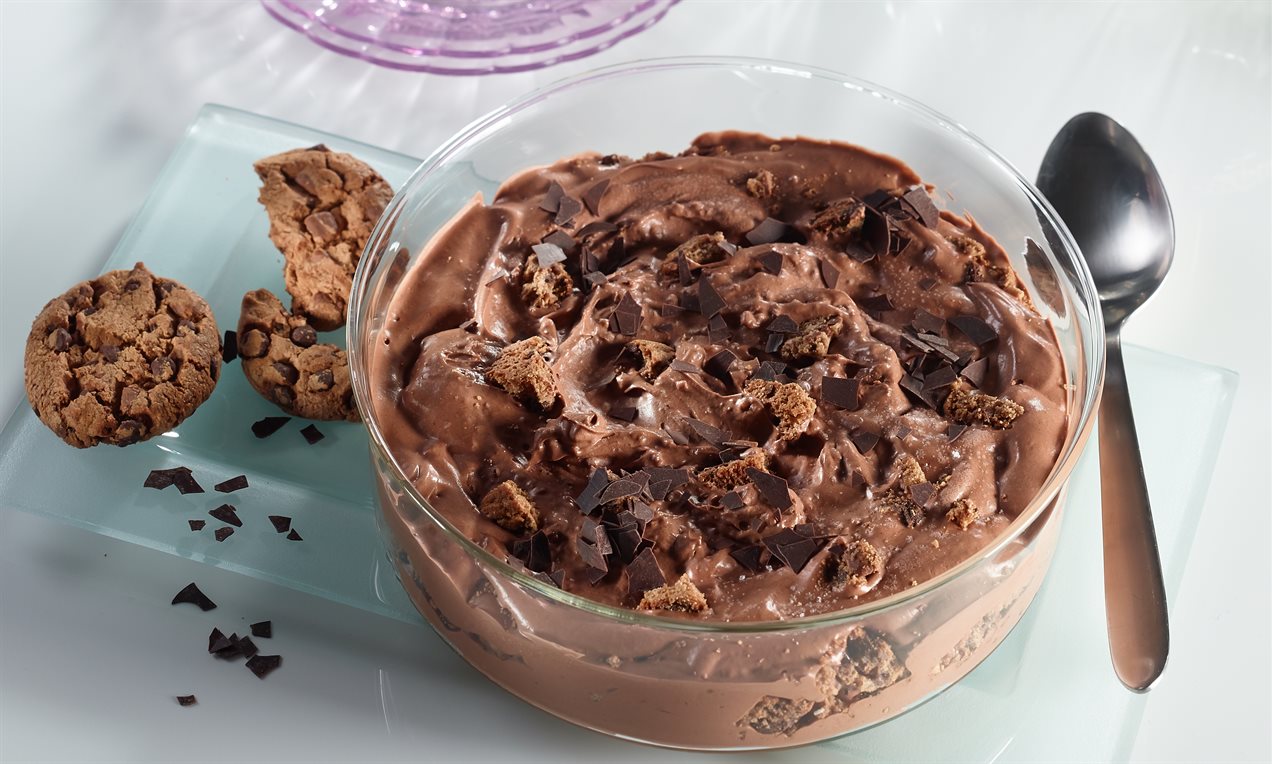 Csokoládés puding csokis keksszel Recept | Dr. Oetker